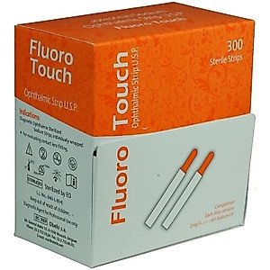 Ophthalmic Fluoro Touch Strips- Pack of 900 Strips