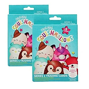 Squishmallows Official Kellytoy Series 1 Trading Cards (Pack of 2)