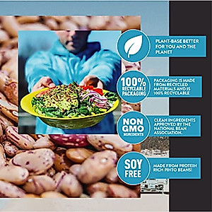 Beans Are The New Bacon Bits - Hickory Style - A Plant-based, Vegan, Non-GMO meat substitute made from Pinto Beans - 3 Ounce Bag - PACK OF 2