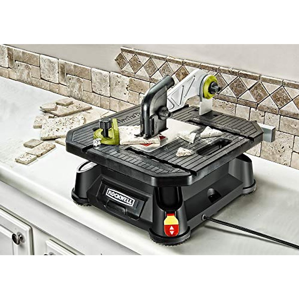 Rockwell RK7323 BladeRunner X2 Portable Tabletop Saw with Steel Rip Fence, Miter Gauge & 7 Accessories