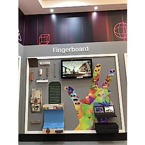 SOLDIER BAR Fingerboards Complete Colour Maple Handmade Wooden Fingerboards (Update Slivery King Trucks, Handmade Blue Wheels) Magic Cube