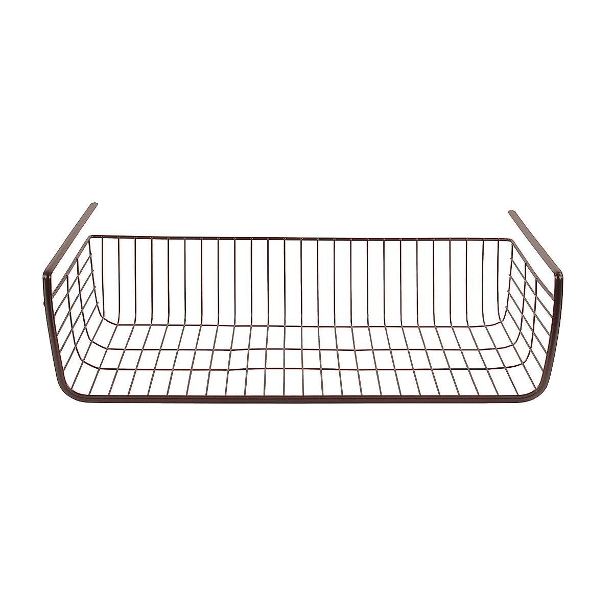 Spectrum Diversified Ashley Large Storage Shelf, Kitchen Cabinet & Pantry Organization & Storage, Bathroom Cabinet Basket, Bronze