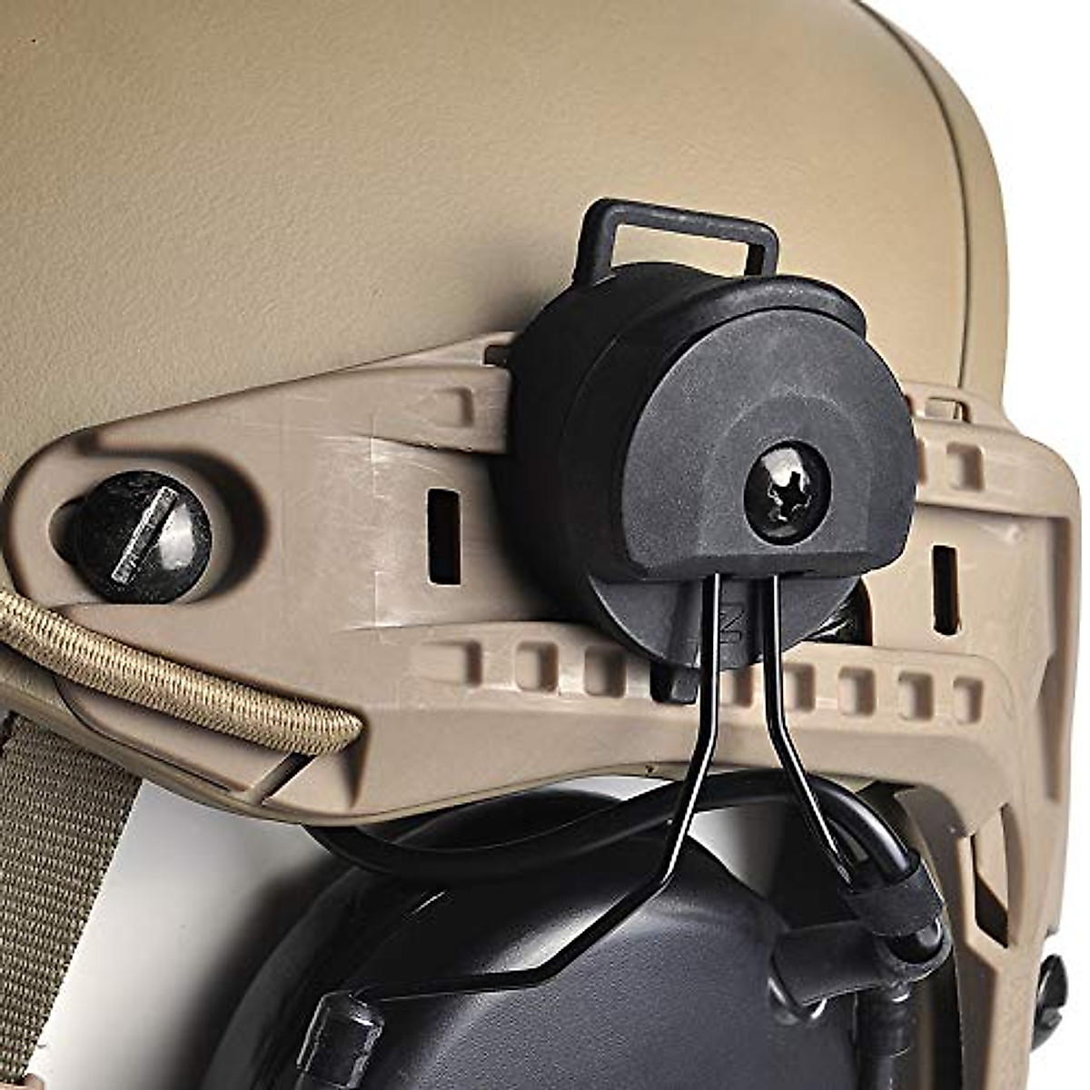 【Z-TAC Official Store】 ZTactical zComta II TacticalHeadset (Z041-FG) + Rotatable Adapter for Fast (Z147)+ U94 zPTT Kenwoo Push-to-Talk（Z113-KEN） NoiseCanceling Sound Collection G:1 NonMilSpec OD