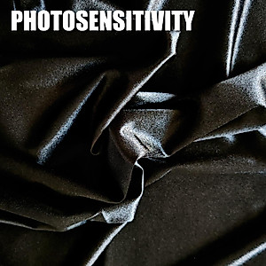 Spandex Fabric by The Yard, Black Stretch Fabric 2 Yards, 60" Inch Wide, Polyester Bridal Solid Silky Satin Fabric for Sewing, Pillow Case, Wedding, Bridal, Costume, DIY Crafting