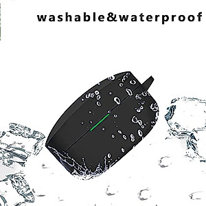 Ankersaila Soft Silicone Case Compatible with Sony WF-1000XM4, Scratch/Shock Resistant Protective Case Cover (Black)