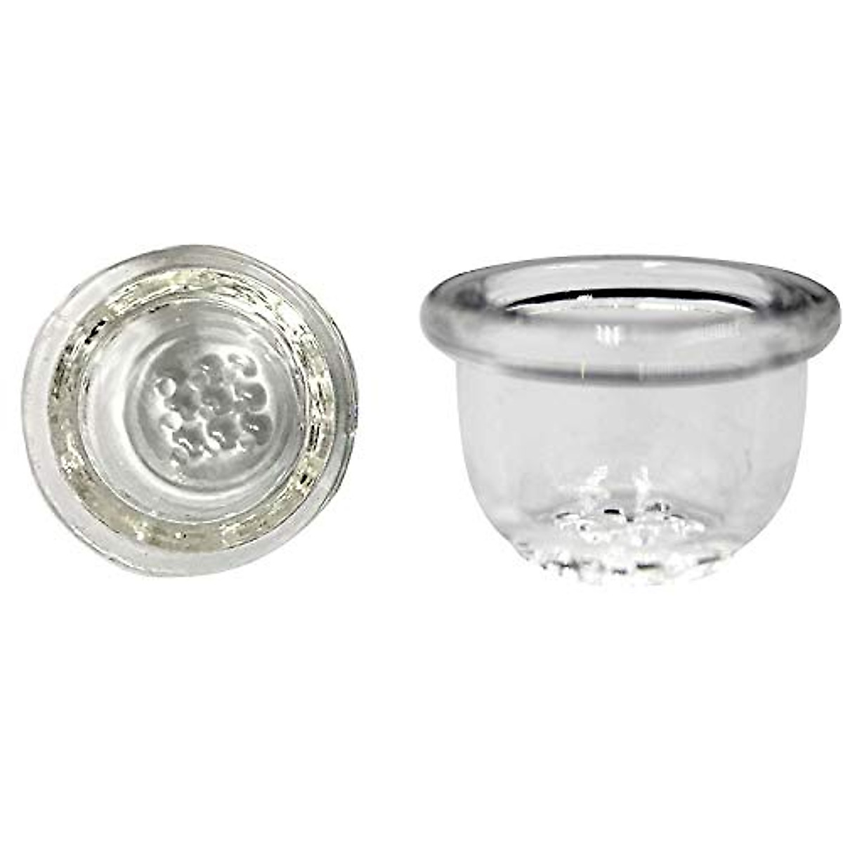 AOMI Honeycomb Glass Screen Replacement Bowl (JK 5 Pack)