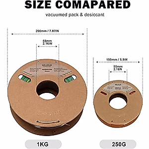 Silk Filament 1.75mm PLA Bundle - ERYONE PLA 3D Printer Filament -Dual Color 3D Printing Filament Dimensional Accuracy +/- 0.03mm, 250g * 4 Spools