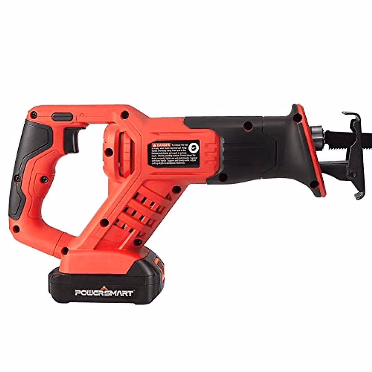 PowerSmart Reciprocating Saw - 7.5 Amp No-load Speed 2800SPM Reciprocating Saw Corded, Electric Hand Saw, 5 Blades for Cutting Wood, Metal and PVC Easily