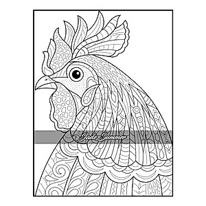 100 Animals: An Adult Coloring Book with Lions, Elephants, Owls, Horses, Dogs, Cats, and Many More!