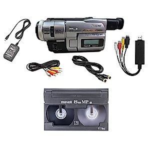 Tech Collector 8mm Camcorder and 8mm Tape Player, Playback and Transfer Old 8mm Tapes