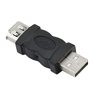 ANRANK AF201394AK USB 2.0 Type A Male to Firewire IEEE 1394 6 Pin Female Adaptor Convertor Plug