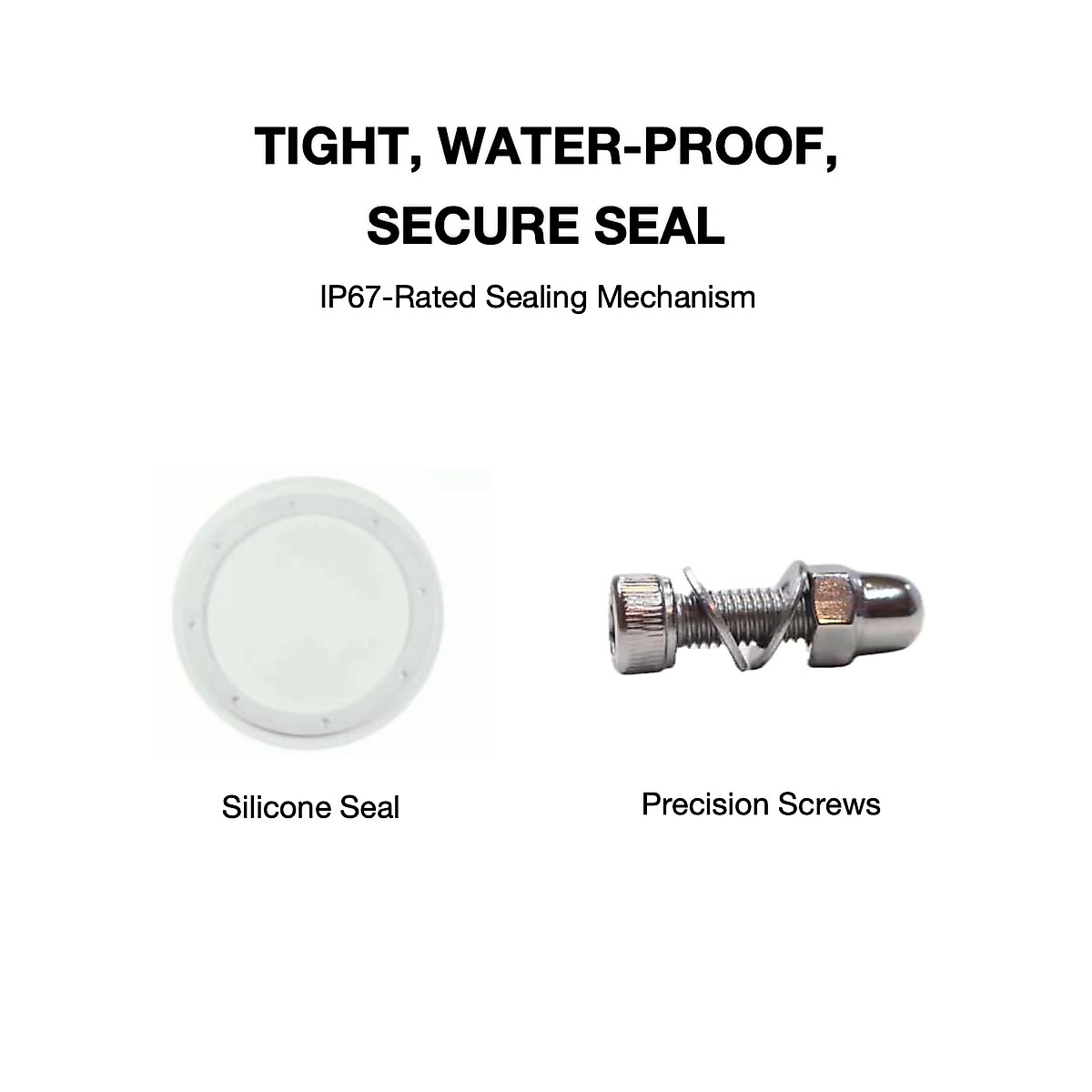 Lumirio Time Capsule, 10.2in Waterproof Time Capsule Container, 304 Stainless Steel Underground Capsule Storage Container with Spanner Gloves, for Birthday Wedding Graduation Gift (Silver)