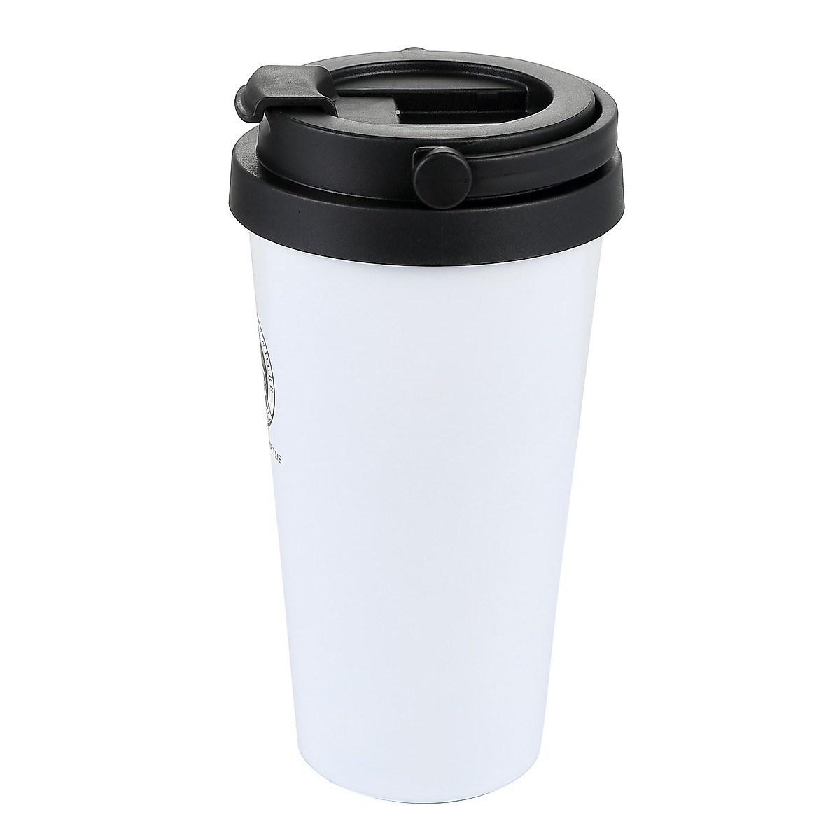 Jason&Eva 18/8 Stainless Steel Double Wall Vacuum Insulated Travel Coffee Mug with Handle/Portable Thermal Cup,Wide Mouth Tumbler with Leak Proof Lid,17oz,White