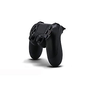 DualShock 4 Wireless Controller for PlayStation 4 , television- Jet Black (Renewed)