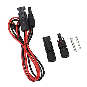 Solar Cable Connector Station Photovoltaic Line Line And Cable Adapter with Connector Adaptor Cord Wire Wire Rope Connector Adapter Solar Battery Chargers Charging Kits