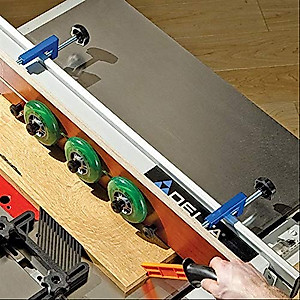 1/2Pcs Universal Fence Clamps Aluminium Alloy Clamp G Clip MultiFunctional Woodworking Fixing Tools (2pc Blue)