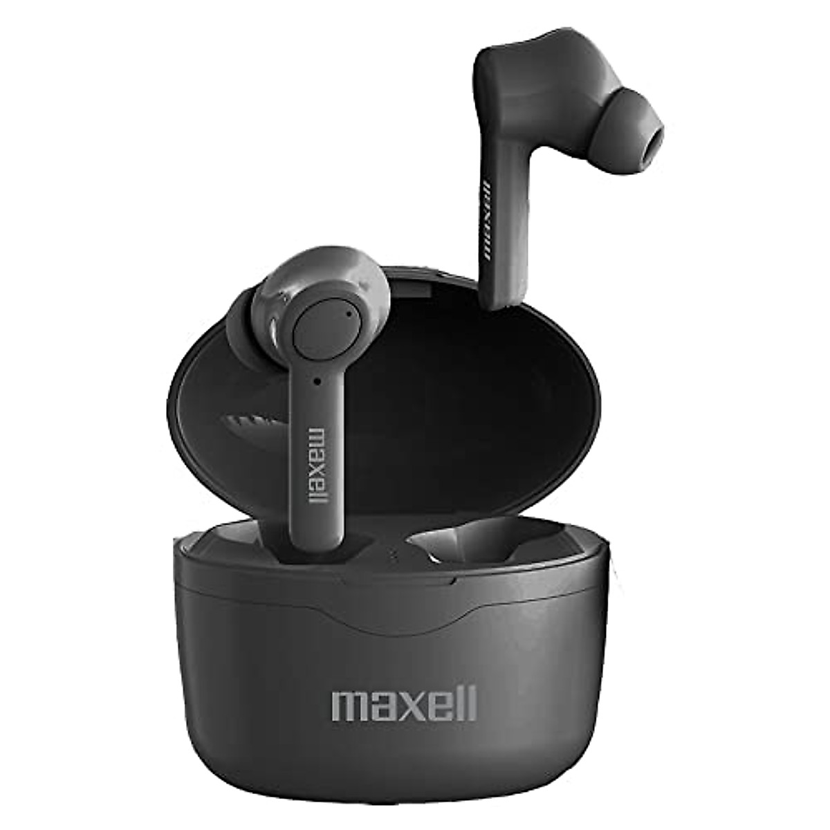 Maxell Sync Up B13 True Wireless in-Ear Earbud, Bluetooth 5.0, 12HRS of Playtime, Heavy Bass, Comfort Fit, Black, (199899)