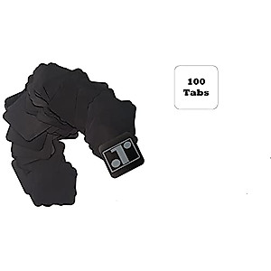 Rosenthal Collection Anti Tarnish Tabs Strips Perfect for Jewelry Storage 1" x 1" Tab (Pack of 100)