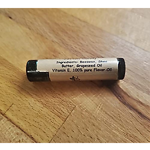 Sugar Bee Products All-Natural Lip Balm - Luxurious Lip Care | Moisturizing & Hydrating | All skin types | Beeswax + Shea Butter + Grapeseed Oil + Vitamin E (Tahitian Vanilla)