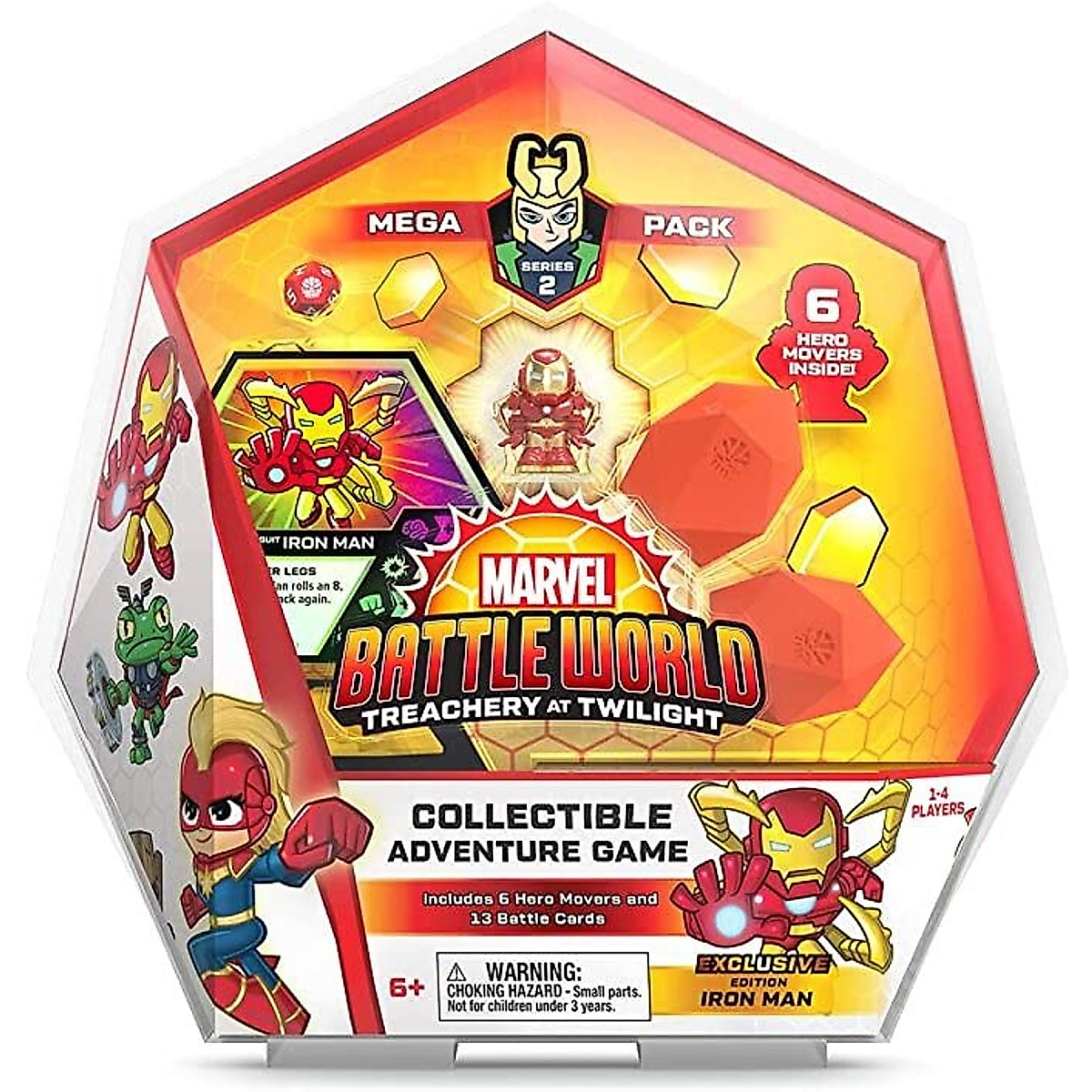 Funko Marvel Battleworld: Series 2 Treachery at Twilight Mega Pack - Iron Man (Spider-Island Suit)