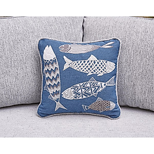 Signature Design by Ashley Naples Beach Casual Outdoor Right and Left-arm Facing Loveseat with Cushion and 4 Throw Pillows, Set of 2, Light Gray