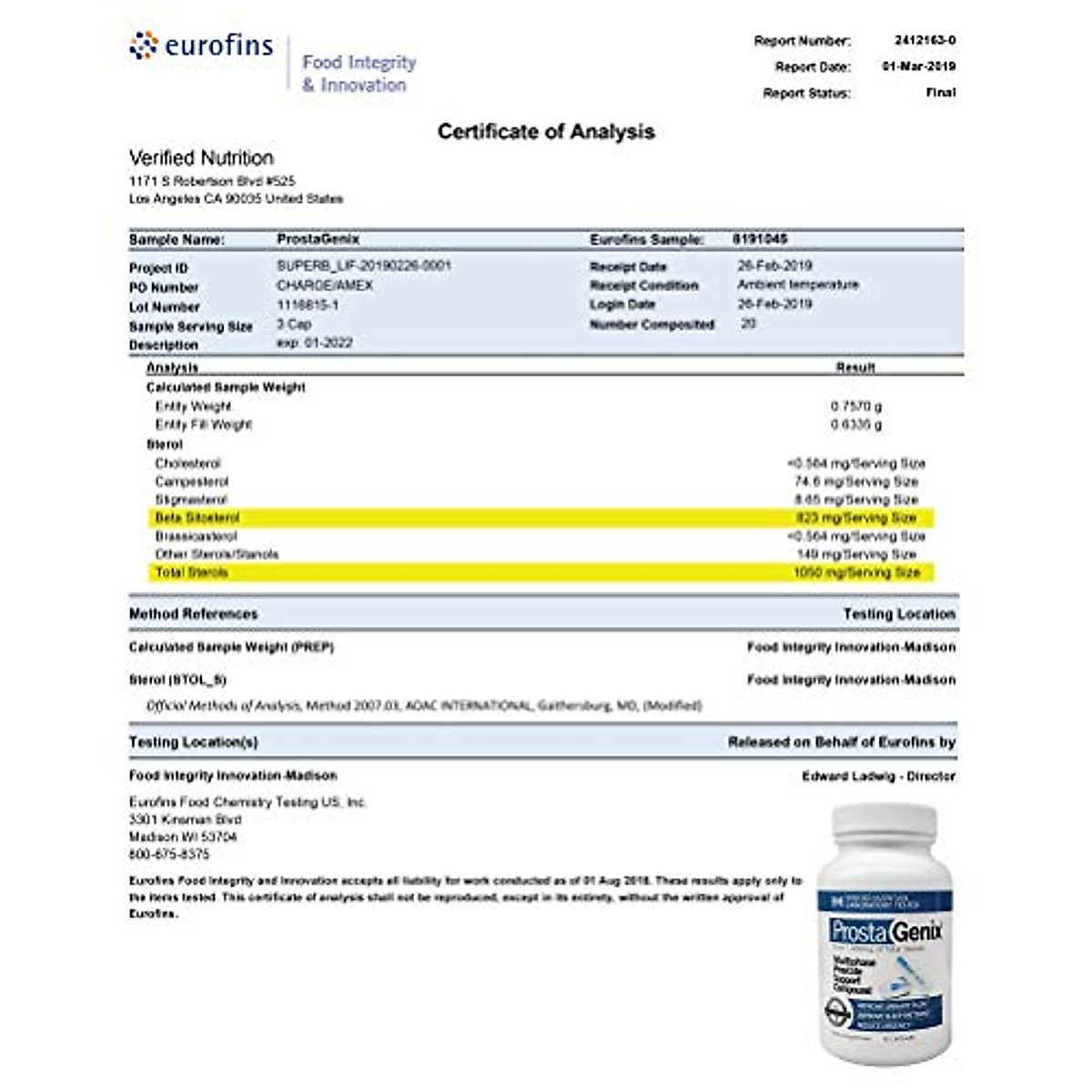 ProstaGenix Multiphase Prostate Supplement-Featured on Larry King Investigative TV Show - Over 1 Million Sold -End Nighttime Bathroom Trips, Urgency, & More. 90 Capsules