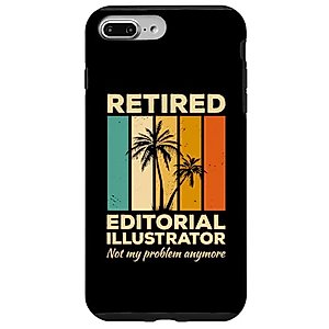 iPhone 7 Plus/8 Plus Retired Editorial Illustrator Not My Problem Anymore Case