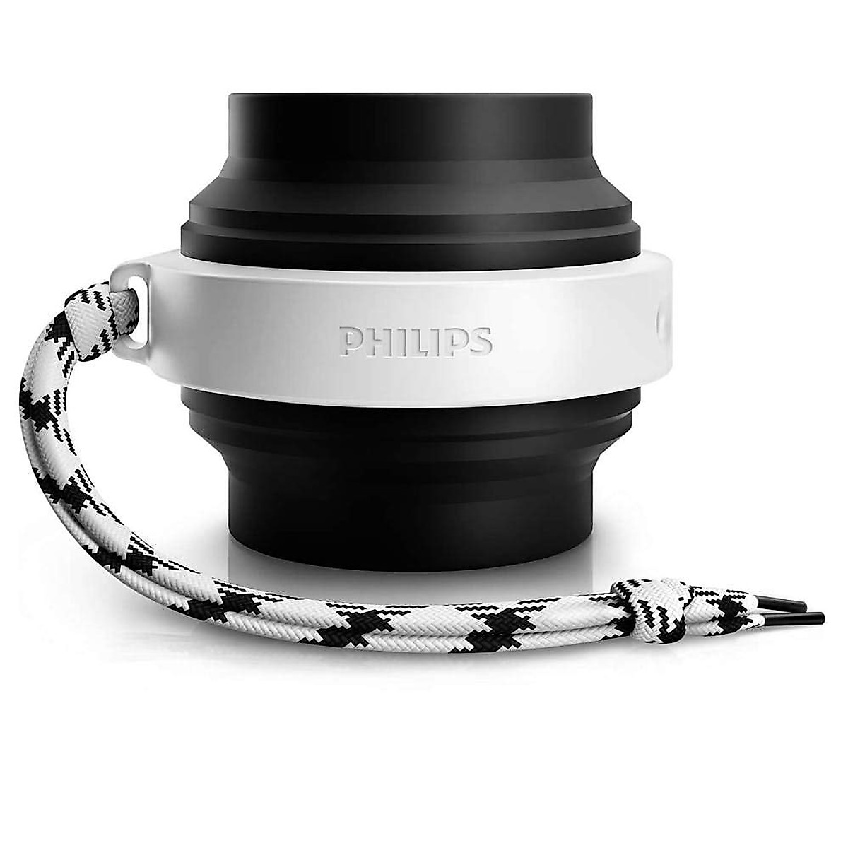 Philips FLEX BT2000B/37 Bluetooth Wireless Portable Speaker (Black/White)