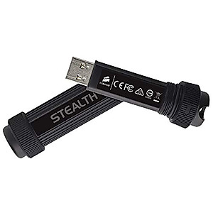Corsair CMFSS3B-512GB Flash Survivor Stealth 512GB USB 3.0 Flash Drive, black
