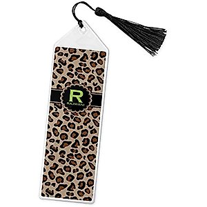 Granite Leopard Book Mark w/Tassel (Personalized)