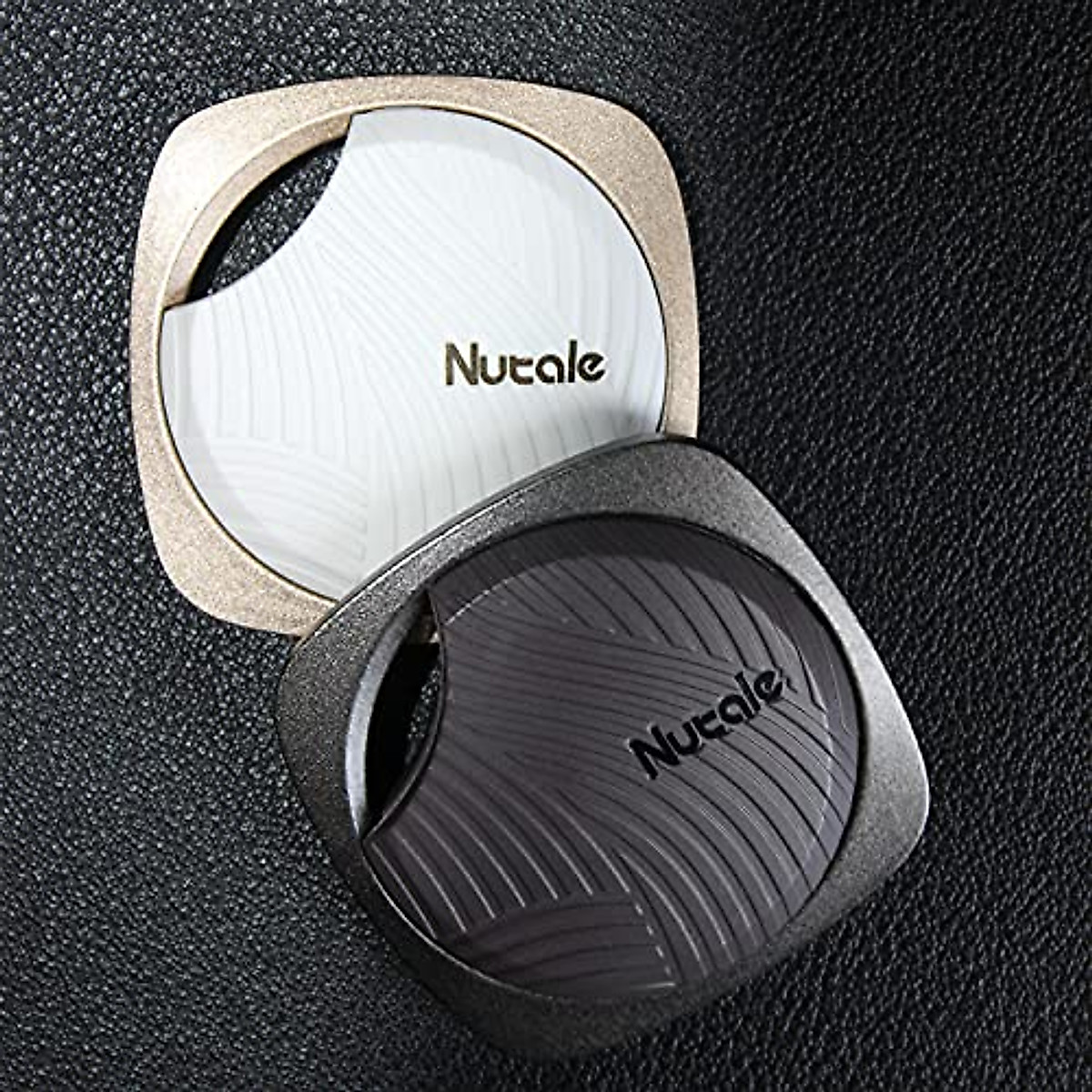 Keys Finder 1Pack Focus Black - Item Locator Bluetooth Tracker Bidirectional Alarm Finder Device for Keys Pet Wallets or Backpacks and Tablets - Water Resistant with Replaceable Battery