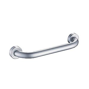CRODY Bath Wall Attachment Handrails Grab Bar Rails Bathroom Handrail, Space Aluminum Non-Slip Safety Handle, Wall-Mounted Towel Rack, Old Man Shower Toilet/30Cm