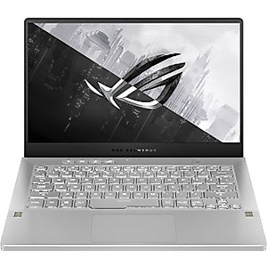 Asus ROG Zephyrus G14 Ultra Slim Gaming Laptop, 14'' 120Hz QHD Display(2560x1440) ,AMD Ryzen 9 5900HS ,NVIDIA GeForce RTX 3060,24GB RAM, 1TB PCIe SSD, Fingerprint Reader, Windows 10, Moonlight White