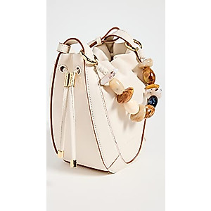 Ulla Johnson Women's Lee Pouch, Cowrie, Off White, One Size