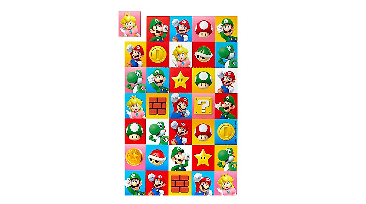 Hallmark Super Mario Kids Valentine Cards & Mailbox Kit