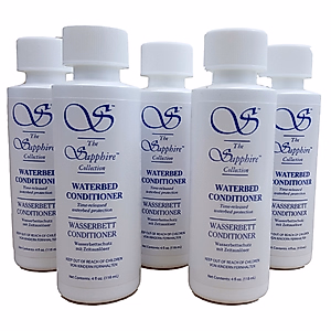 5 Bottles of 4 oz Blue Magic Waterbed Conditioner