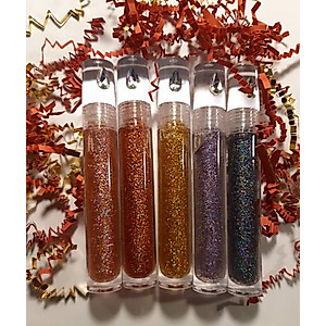 Lip Gloss Tubes with Wand Empty, 10 Pack 5ml Transparent Lip Gloss Containers, Clear Crystal Lip Gloss Tubes with Rubber Stoppers for DIY Lip Gloss