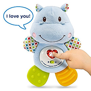 VTech Baby Lil' Critters Huggable Hippo Teether Blue