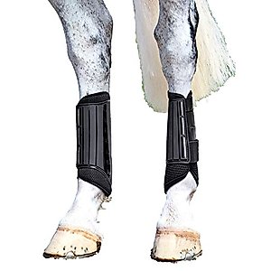 Weatherbeeta Eventing Hind Boots, Black, Full