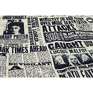 Hobo Handbag Harry Potter Daily Prophet Shoulder Hogwarts Crossbody Bag Purse One Size