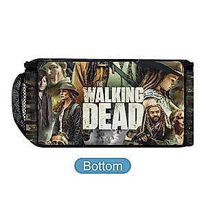 Waterproof Portable Insulation Lunch Tote The Apocalyptic Walking Horror Drama Dead Lunch Bag Gourmet Handbags Cooler Container for Camping Lunchboxes Storage Organizer