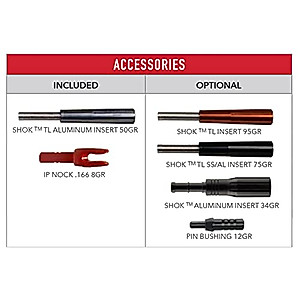 Victory Archery VAP TKO Elite Low Torque 300 Spine Shaft - 12 Pack