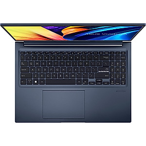 ASUS Vivobook Laptop, 16" FHD IPS Display, AMD Ryzen 7 5800HS, AMD Radeon Graphics, 12GB DDR4, 1TB NVMe SSD, 180° Lay-Flat Hinge, USB-C, Wi-Fi 6, Keypad, Bluetooth, Webcam, PDG HDMI, Win 11 Pro