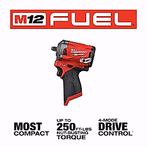 M12 Fuel Stubby 3/8" Impact Wrench (Bare Tool)