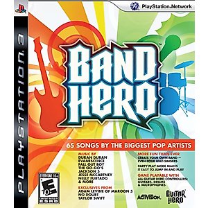 Band Hero featuring Taylor Swift - Stand Alone Software - Playstation 3
