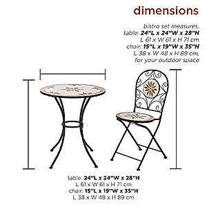 Alpine Corporation Jfh918A Garden Furniture, One Size, Tan