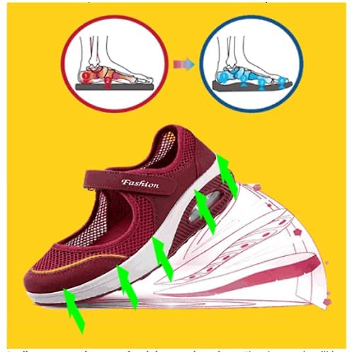 QVC-Clark Orthopedic Women's Working Nurse Shoes (Black,8)