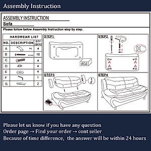 SIENWIEY Leather Couch Set, Living Room Couch Set, Black Modern 3 Seater Sofa and 2 Seater Loveseat 2 Piece Couch for Living Room Furniture Sets,Faux Leather