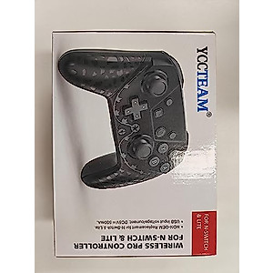 YCCTEAM Wireless Pro Controller Gamepad Compatible with Switch Support NFC, Wakeup, Screenshot and Vibration Functions