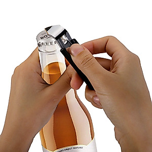 Hedume 16 Pack Magnetic Bottle Openers, Heavy Duty Stainless Steel Bottle Openers, Can Tapper Bottle Opener with Magnet for Home, Camping, Traveling